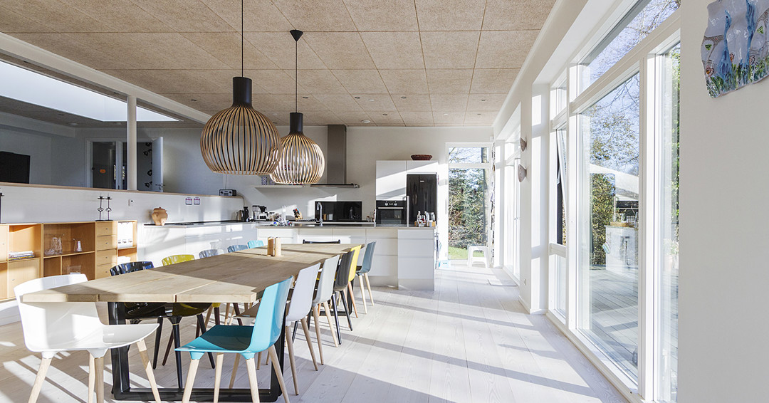 Inspiration: Akustiktak i Broby | Troldtekt