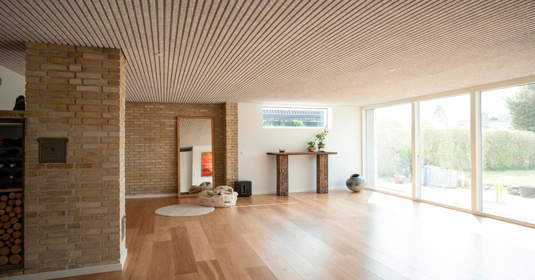 Bra akustik och elegant design med takbeklädnad | Troldtekt